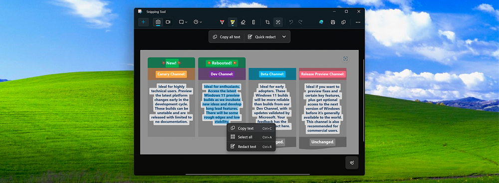 Windows 11 Updates Introduce Text Copying from Screenshots and ...